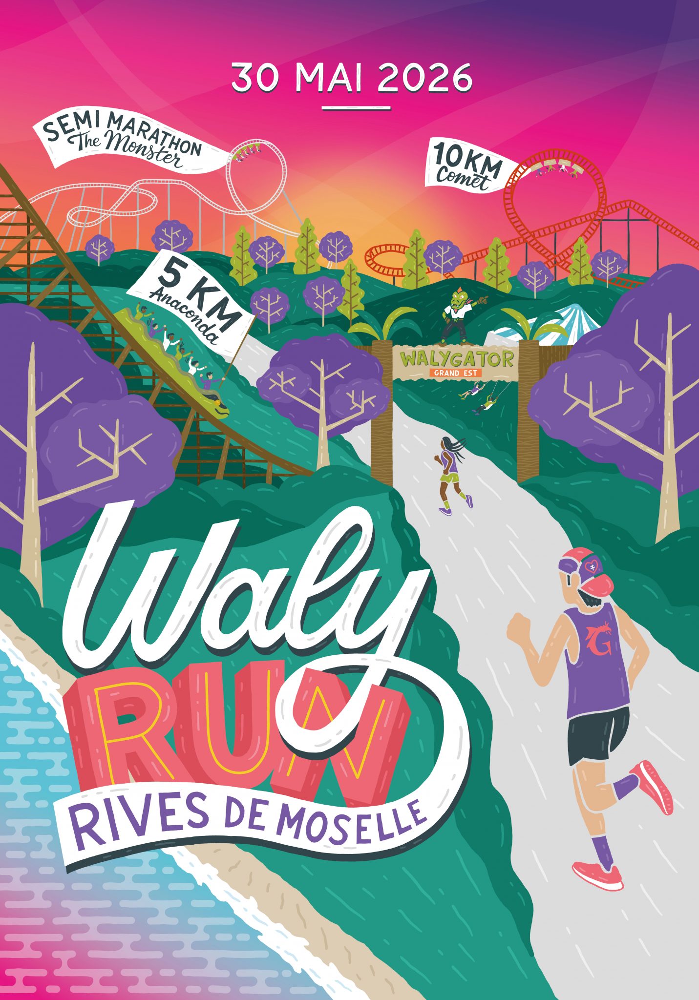 Waly Run rives de Moselle - Résultats - Inscriptions